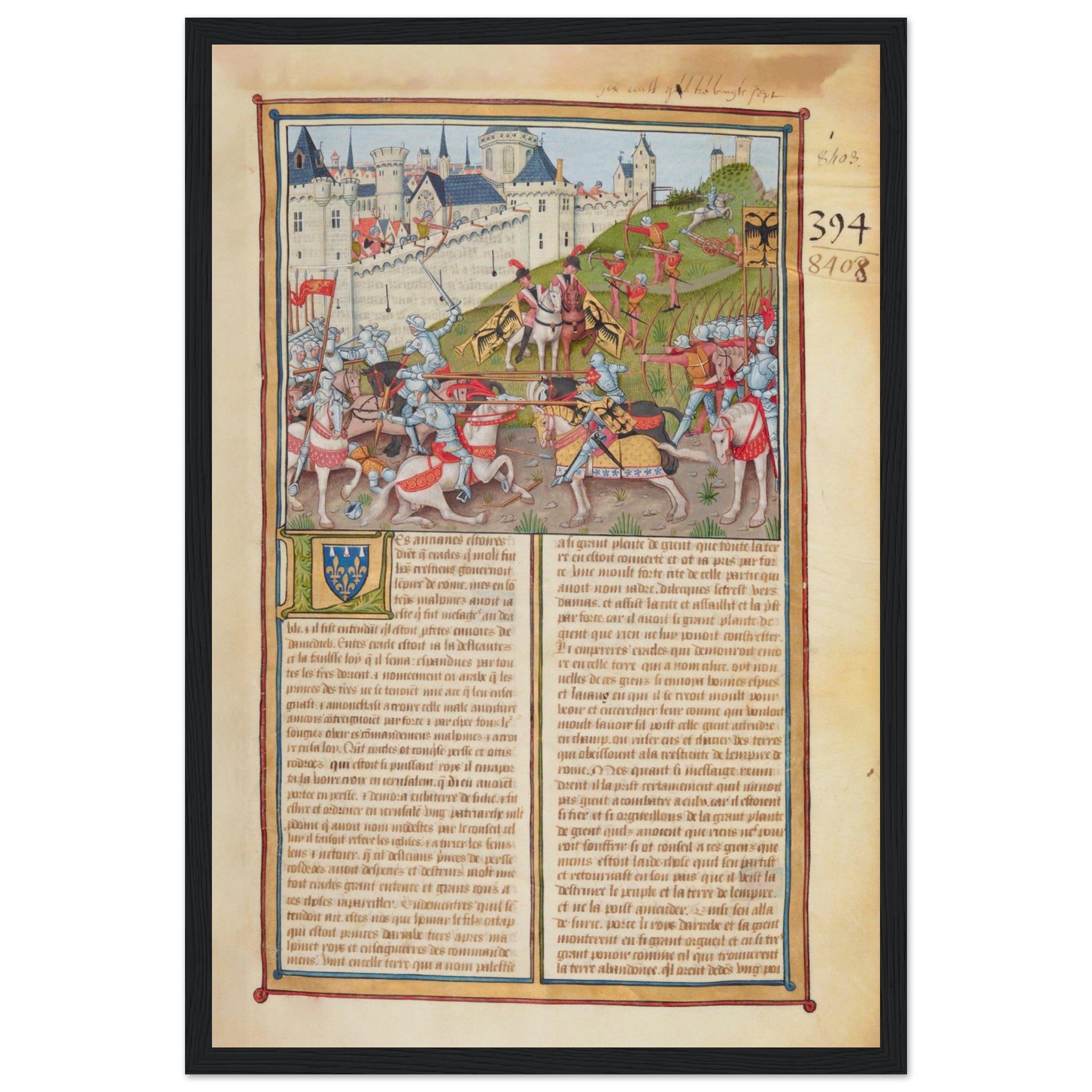Medieval Manuscript Poster – Poster Peak